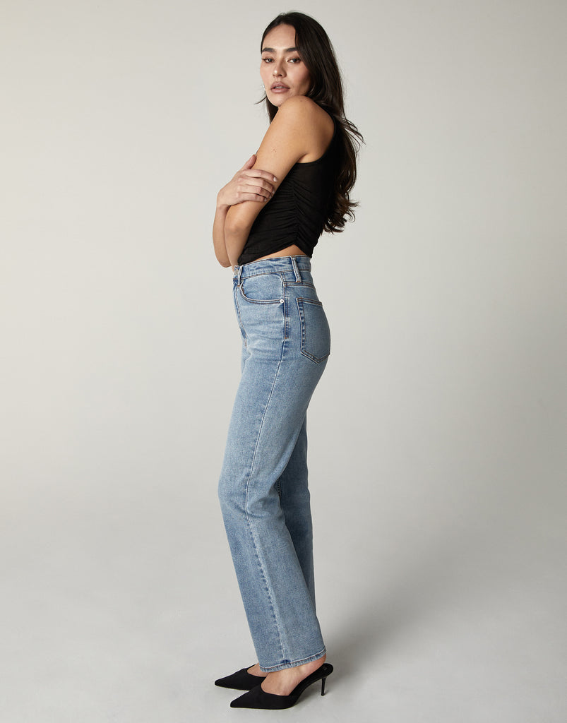 RAE High-Rise Straight Leg in Olympic – Unpublished Collection